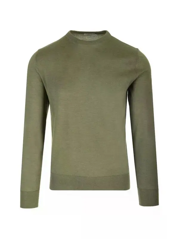 AL DUCA D’AOSTA 1902 Fine-knit Crew-neck Sweater - Green