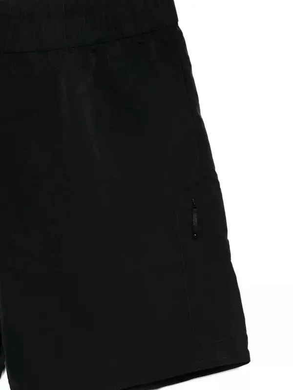 Moncler Logo Patch Swim Shorts