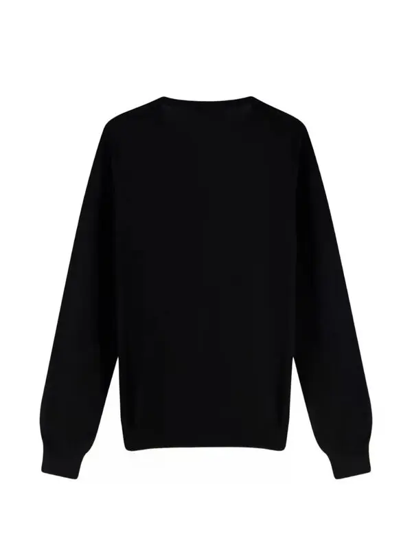 GRAN SASSO Fine-knit Crew-neck Sweater
