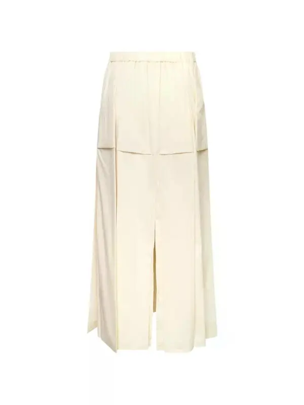 ENFOLD Origami Pleated Skirt - Neutrals