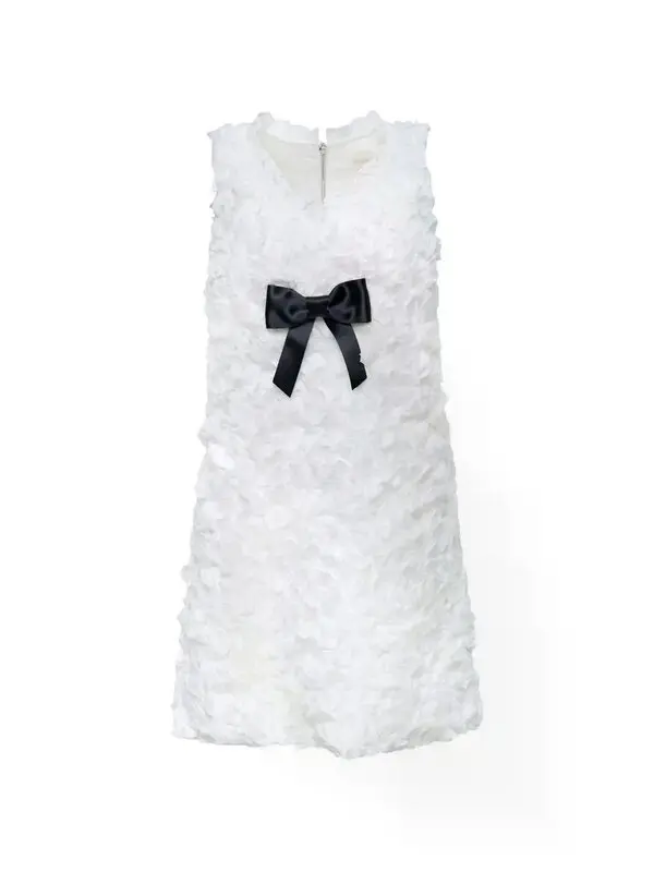 SHUSHU/TONG Ruffled Bow Detail Dress