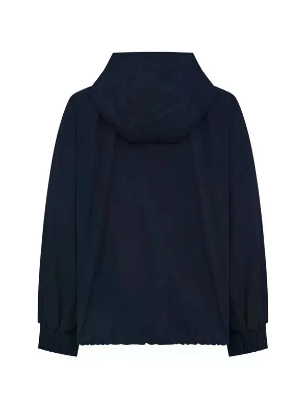 DUNO Hooded Raglan-sleeve Jacket - Blue