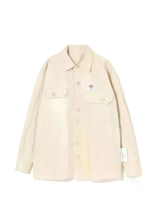 Undercover X Dickies Logo-patch Button-up Shirt