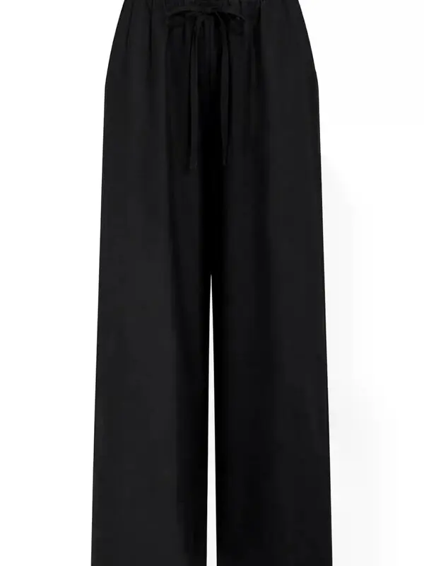 TOTEME Drawstring Waist Wide-leg Trousers