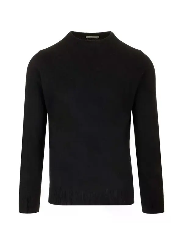 AL DUCA D’AOSTA 1902 Charcoal Gray Knitted Cashmere Sweater
