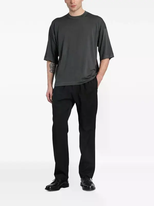 Barena Venezia Zaco Oversized Crew-neck T-shirt - Grey