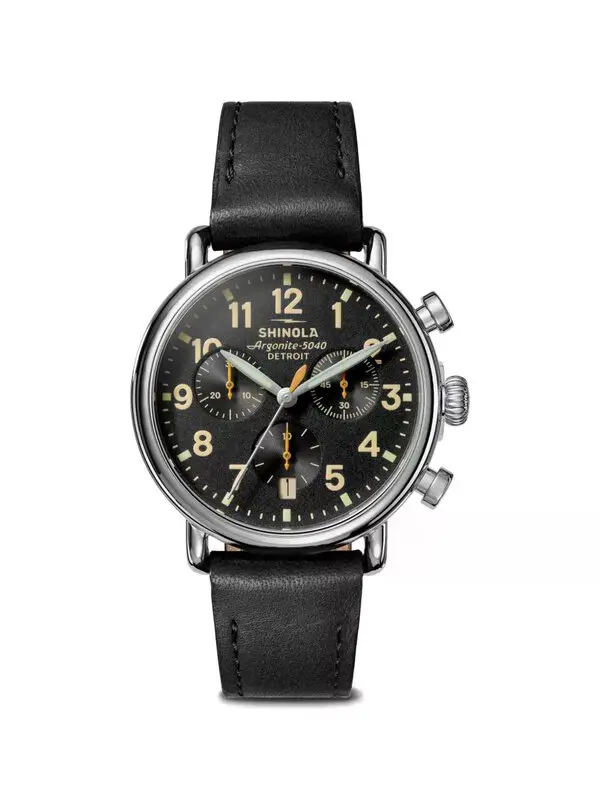 Shinola Canfield 43mm Chronograph Watch