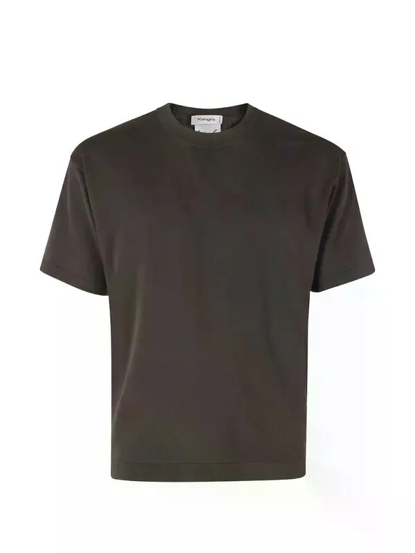 KANGRA Crew-neck T-shirt - Brown