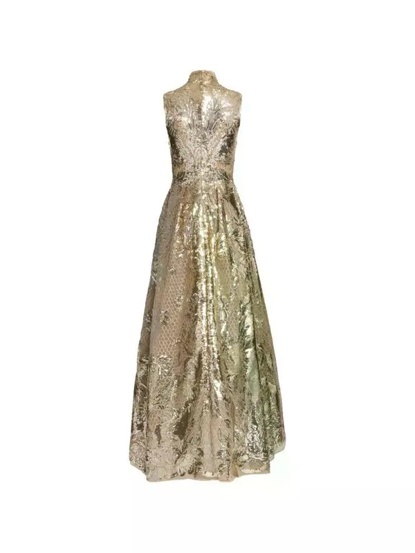 Elie Saab Embellished Maxi Dress