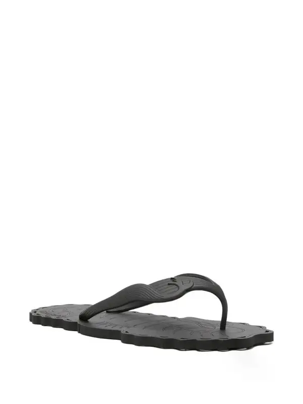 Zimmermann Seahorse Flip-flops - Black