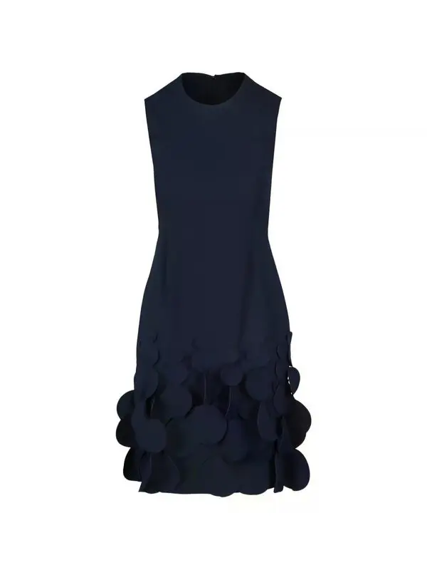 Catherine Regehr Jackie Appliqué Crepe Dress