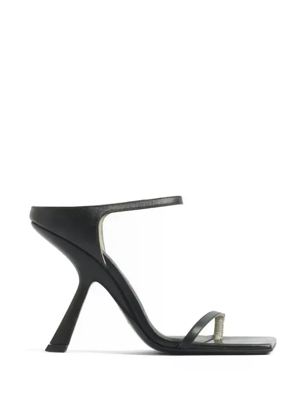 MUGLER Square-toe Slip-on Sandals