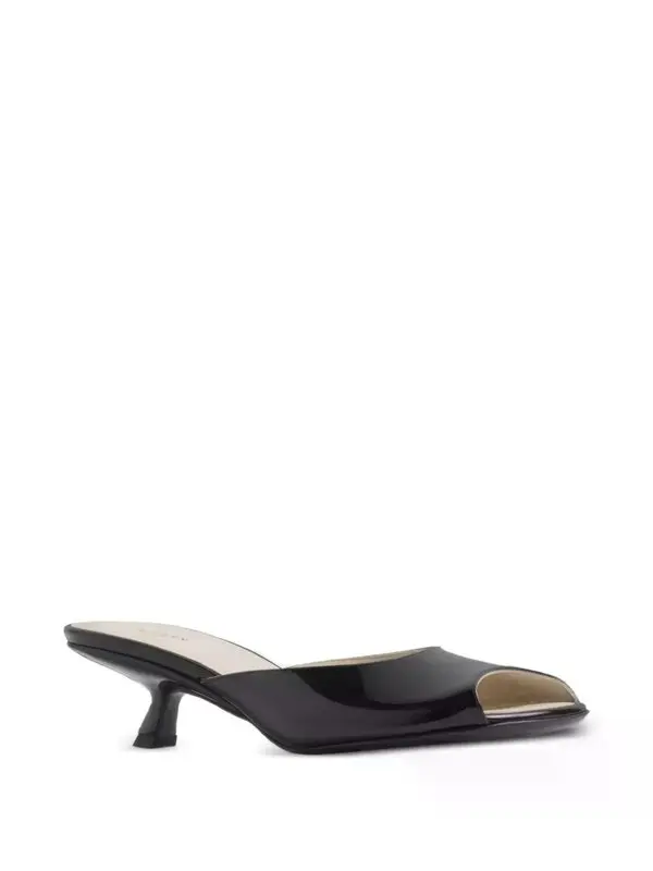 MUGLER Kitten Heel Sandals
