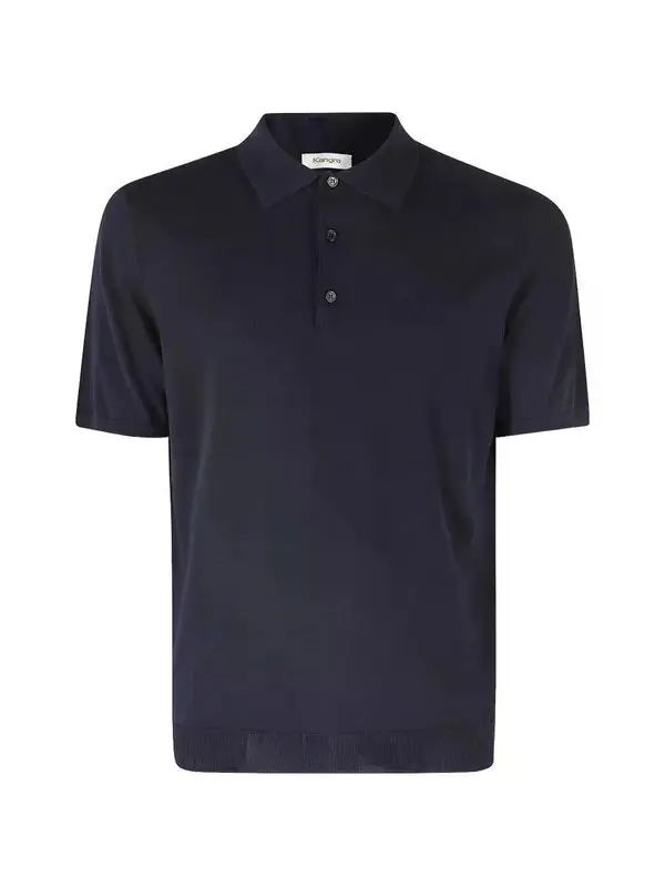 KANGRA Short-sleeve Polo Shirt - Blue