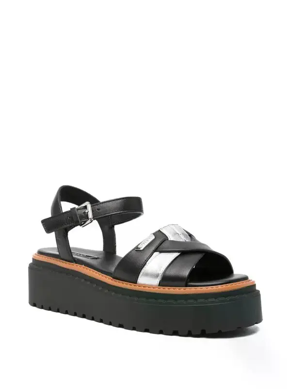 Liu Jo Logo Plaque Sandals