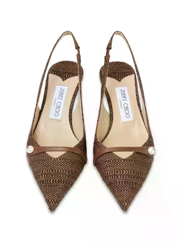JIMMY CHOO Amita 45 Strap Pumps
