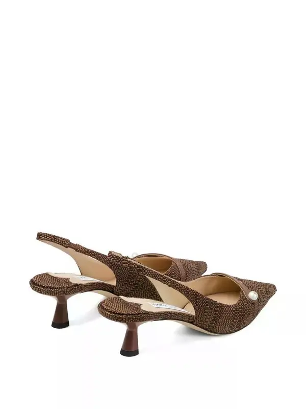 JIMMY CHOO Amita 45 Strap Pumps