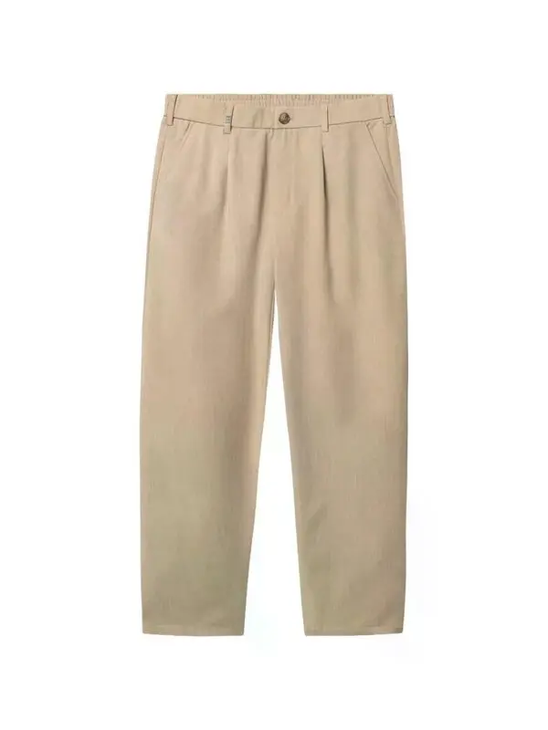 GABBA Gabnapoli 19 Phin Pleated Elasticated-waistband Trousers