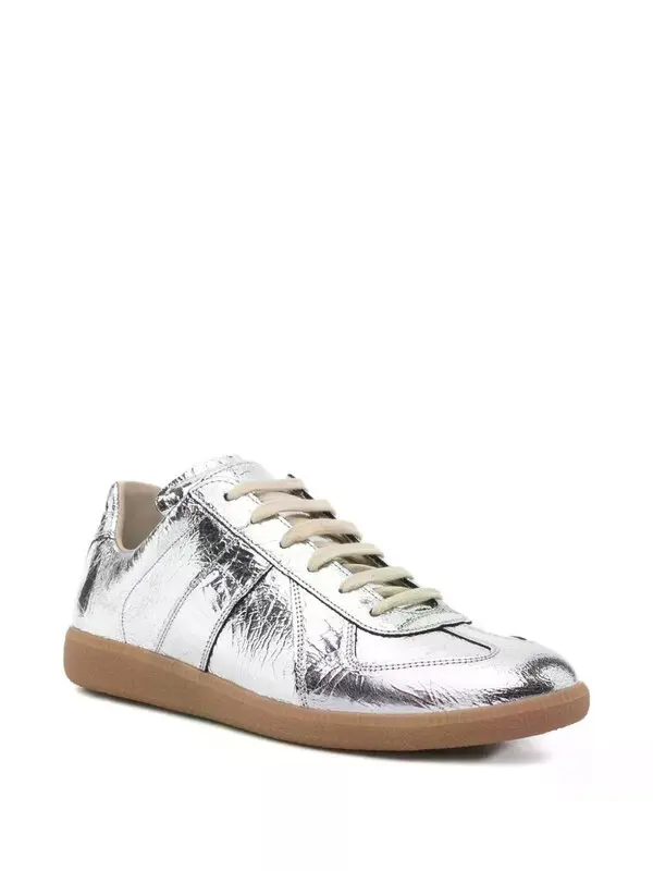 MAISON MARGIELA Metallic-effect Sneakers