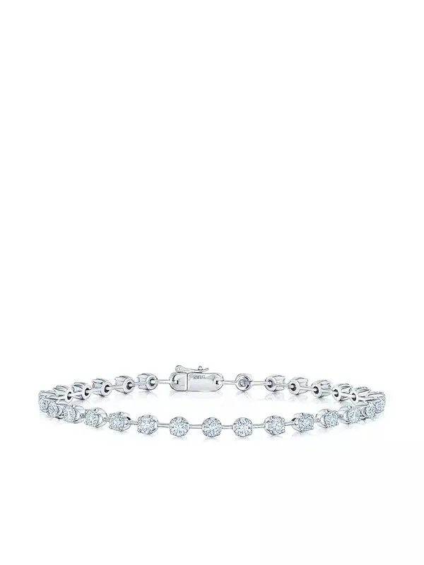 Kwiat 18kt White Gold Diamond Bracelet - Silver