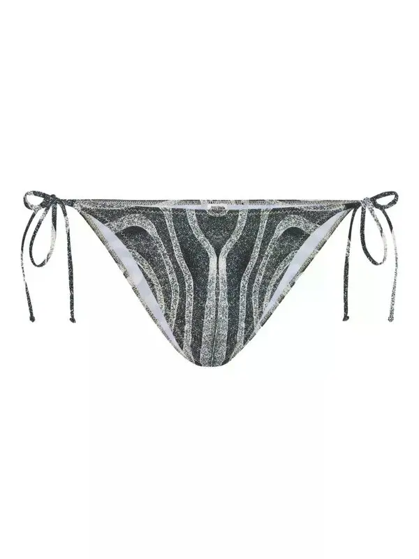 JEAN PAUL GAULTIER Printed Tie Bikini Bottom
