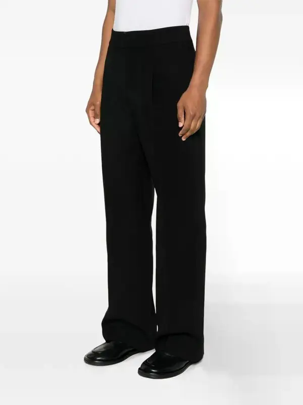 Fear Of God Pleated Wide-leg Trousers - Black