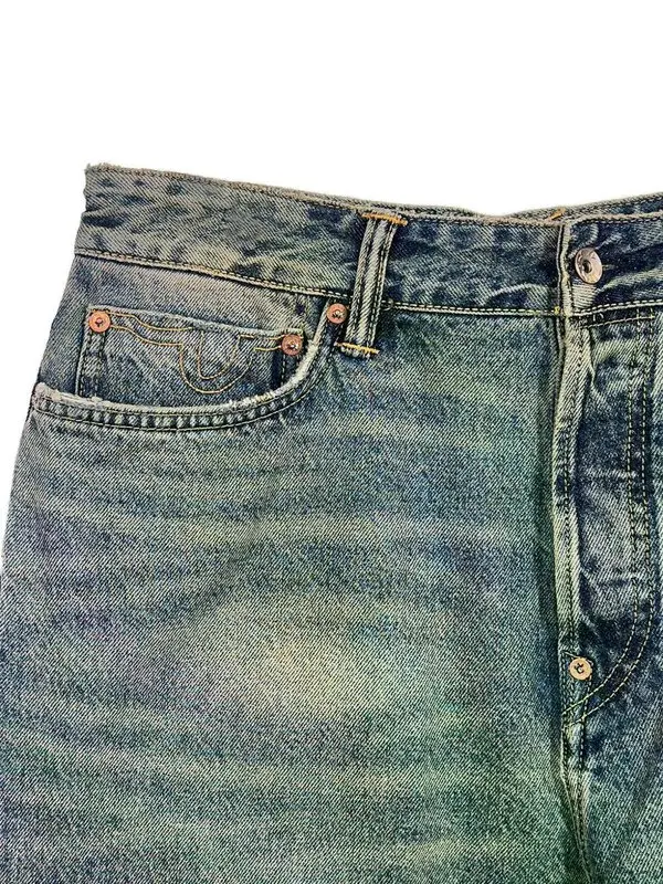 EVISU Abstract Wash Jeans
