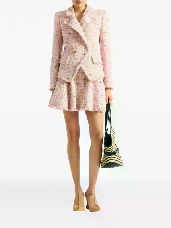 Balmain Tweed Two-button Jacket