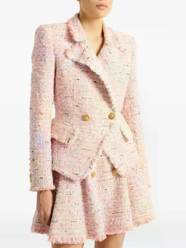 Balmain Tweed Two-button Jacket