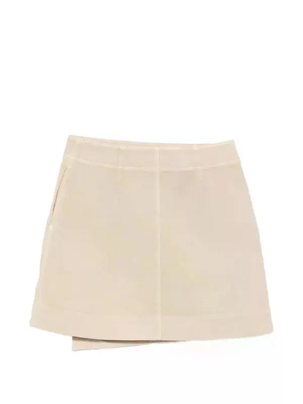 Closed Wrap-style Skirt