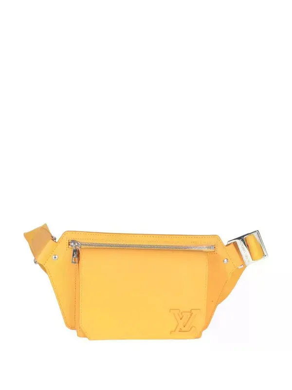 LOUIS VUITTON Aerogram Takeoff Leather Belt Bag