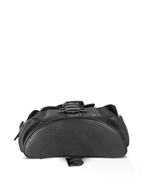 LOUIS VUITTON Nano Christopher Leather Backpack - Black