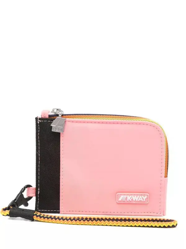 K-WAY Villebonne Logo-patch Wallet