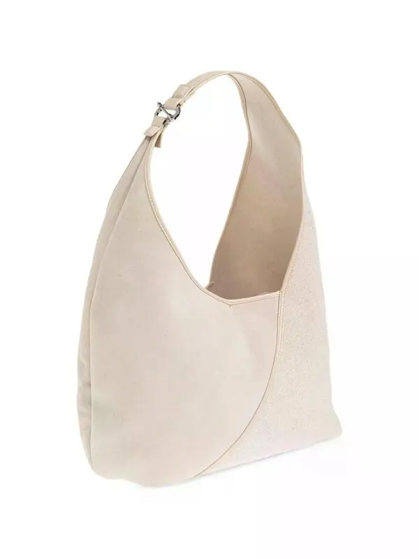 SAMSOE SAMSOE Sakaia Leather-trim Shoulder Bag