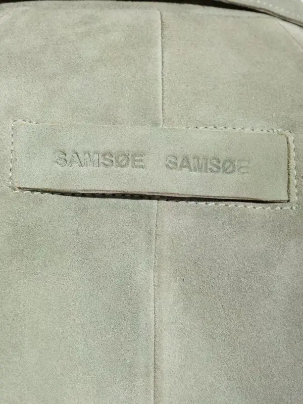 SAMSOE SAMSOE Sarae Suede Belted Coat