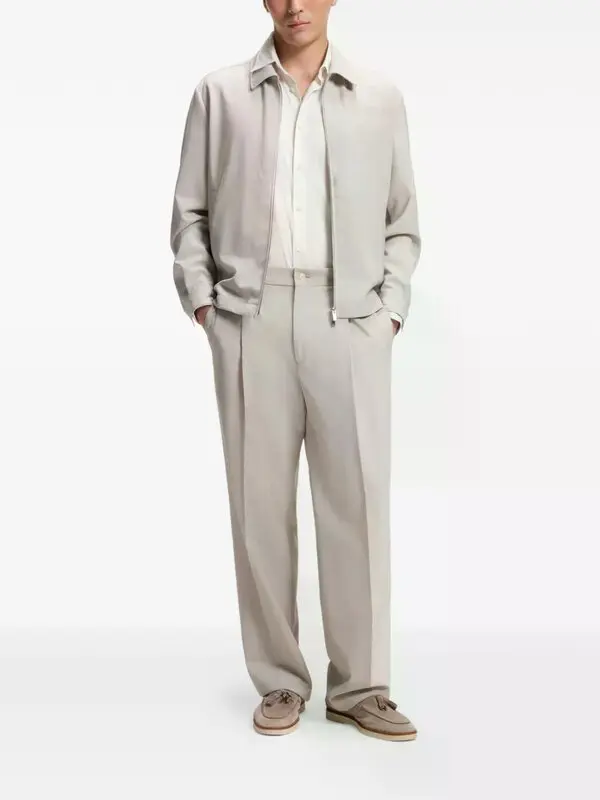 BOSS Regular-fit Stretch-fabric Shirt