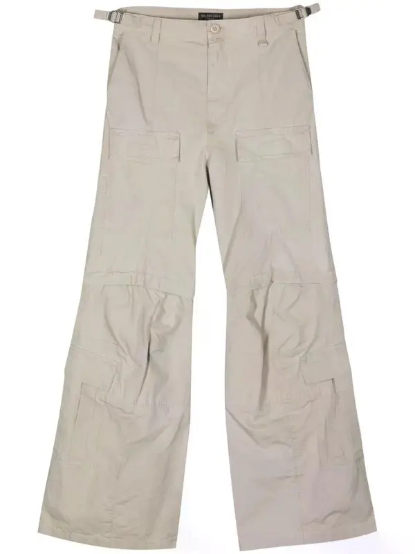 Balenciaga Flared Cargo Trousers