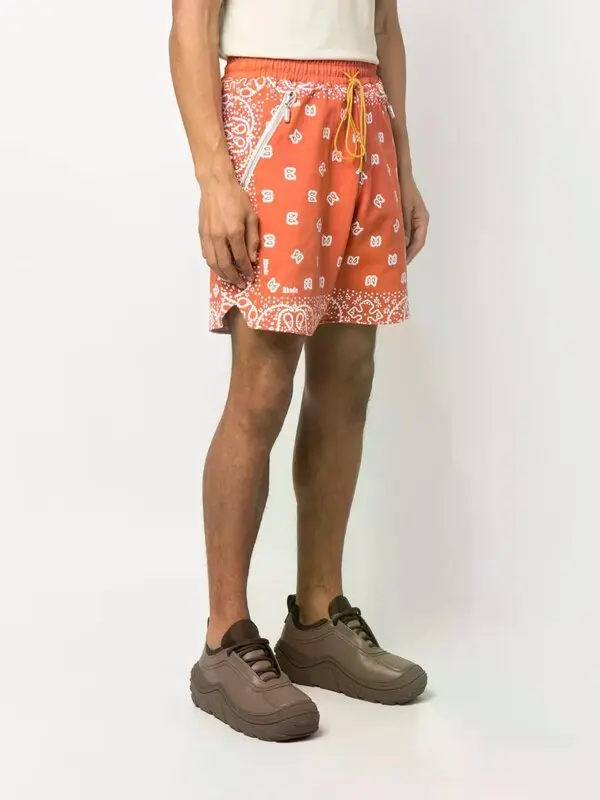 Rhude Graphic-print Track Shorts
