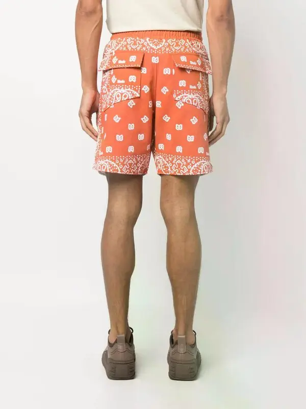 Rhude Graphic-print Track Shorts