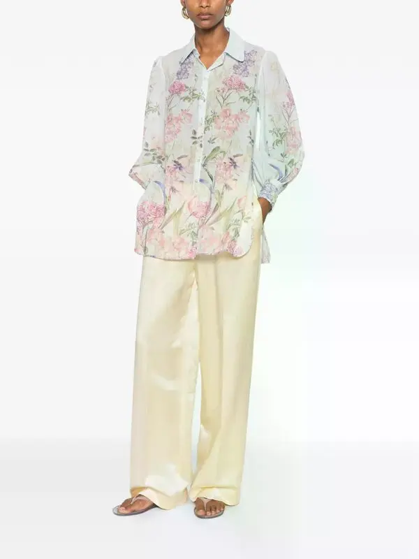 Charo Ruiz Ibiza Aster Floral Print Shirt