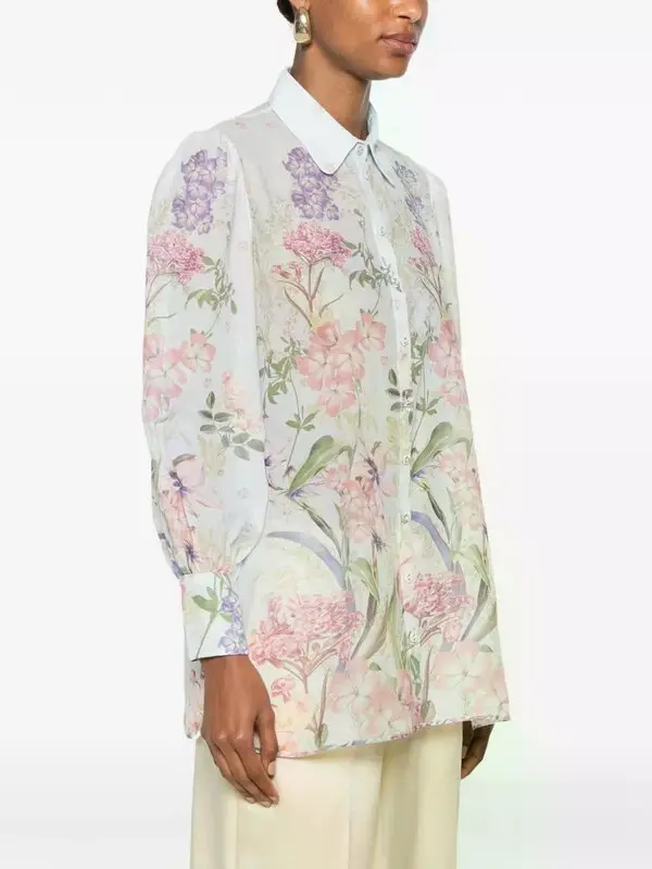 Charo Ruiz Ibiza Aster Floral Print Shirt