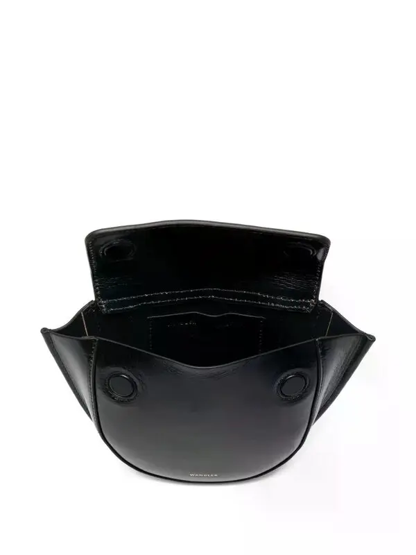 WANDLER Hortensia Piccola Leather Tote Bag - Blue