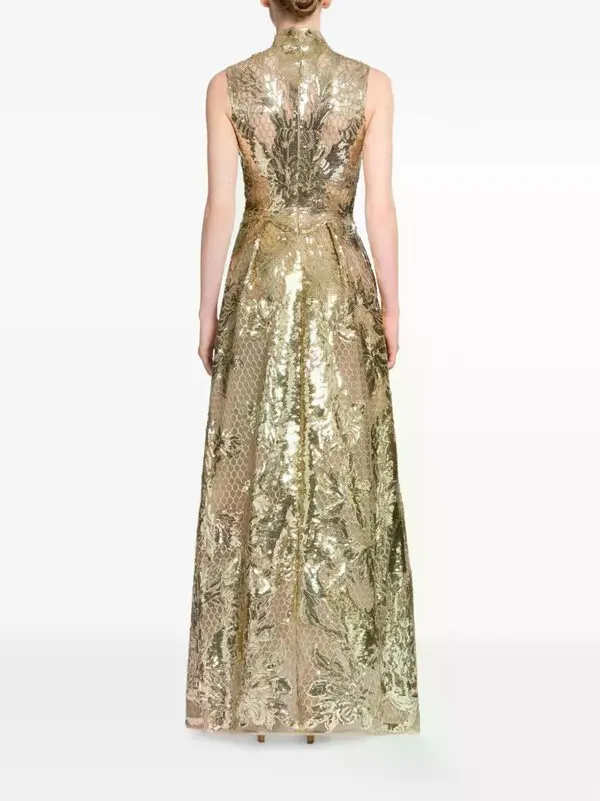 Elie Saab Embellished Maxi Dress