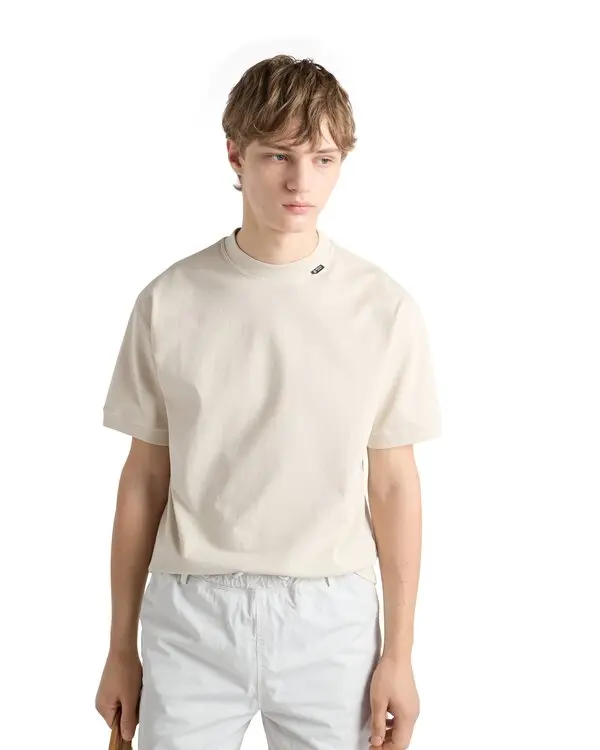 Prada Short-sleeved Cotton T-shirt