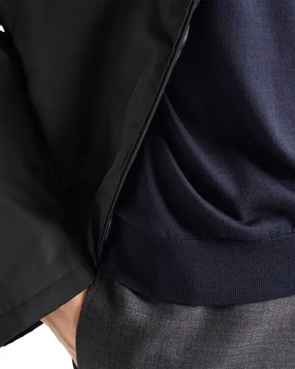 Prada Superfine Wool Polo Shirt - Blue