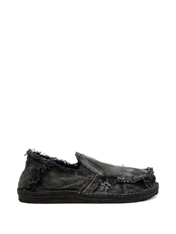 DIESEL® D-lukas Frayed Loafers