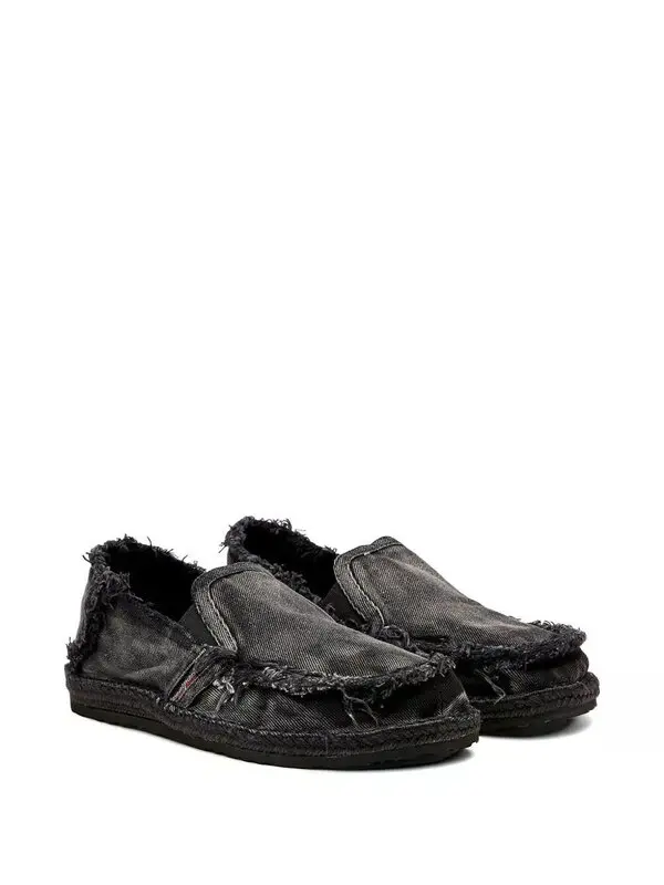 DIESEL® D-lukas Frayed Loafers