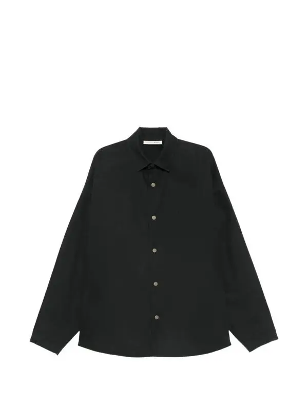Fear Of God Logo-embroidered Press-stud Overshirt