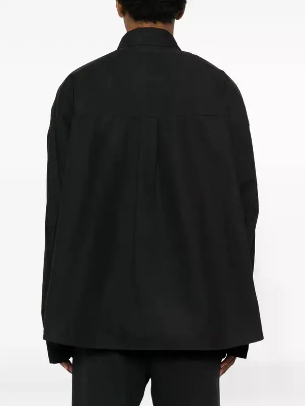 Fear Of God Logo-embroidered Press-stud Overshirt