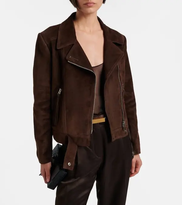 TOM FORD Suede Biker Jacket